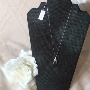 Ava Ro | Jewelry | Nwt Ava Ro Sterling Silver Swarovski Necklace | Poshmark